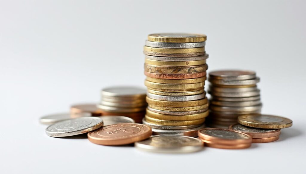 Monnaie rouleau : connaître le total